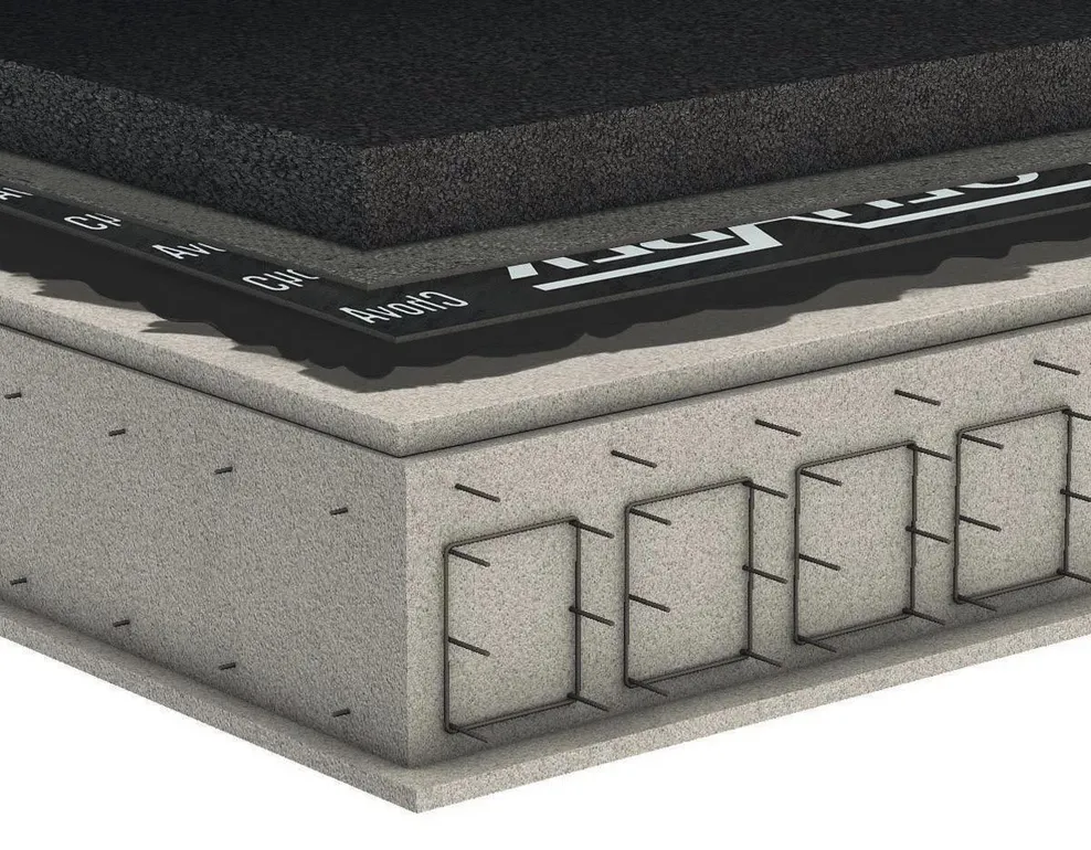 Cubierta convencional transitable para vehículos